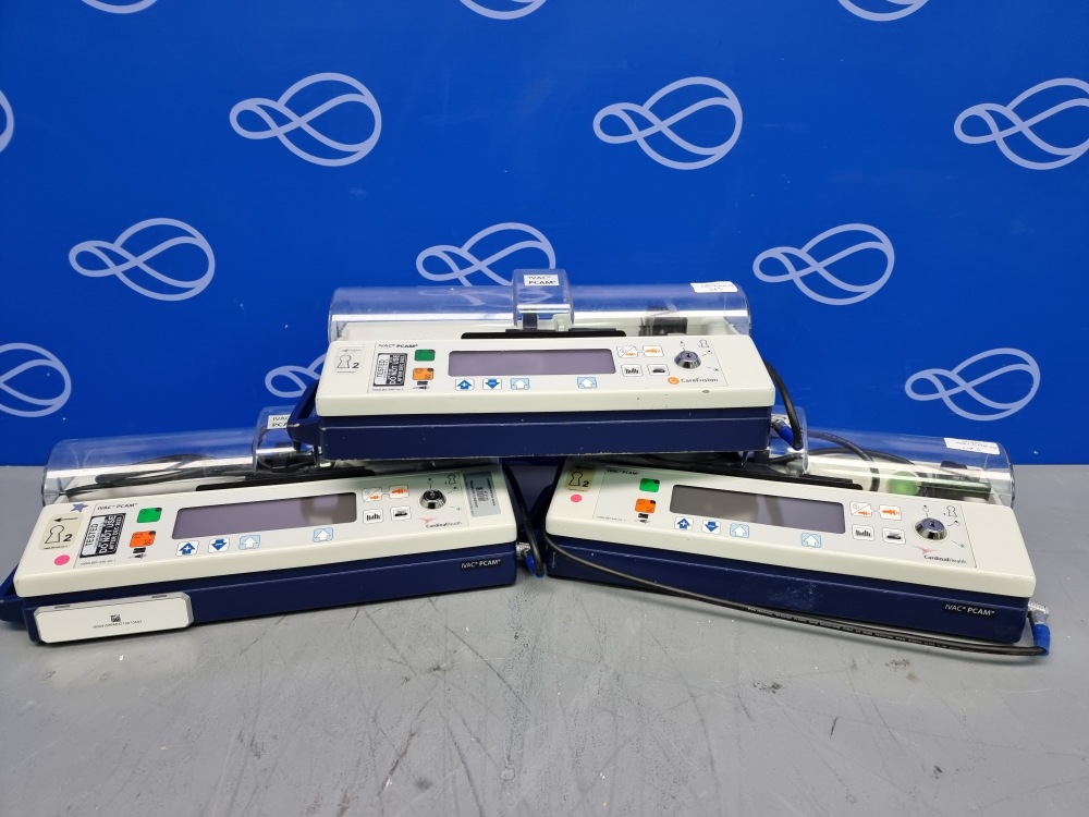 3 x IVAC PCAM Syringe Driver