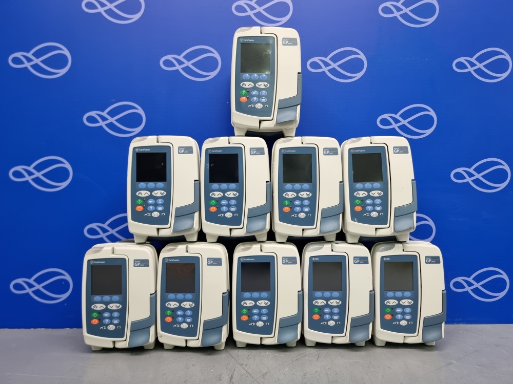 10 x CareFusion Alaris GP Guardrails Plus Volumetric Infusion Pump