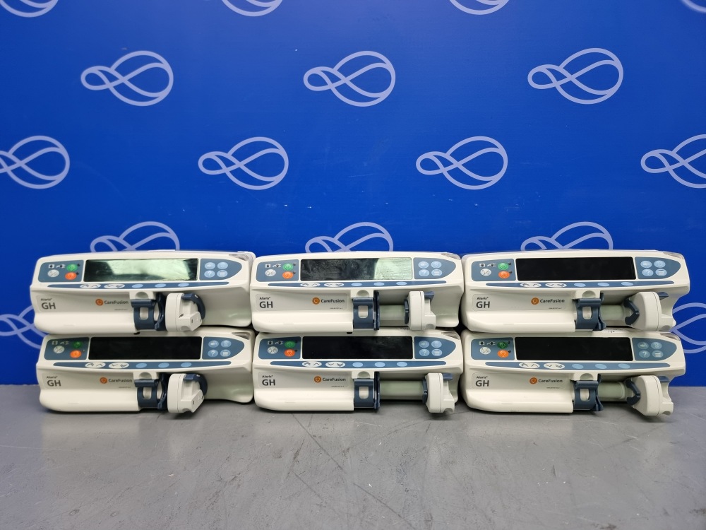 6 x CareFusion Alaris GH Syringe Pump