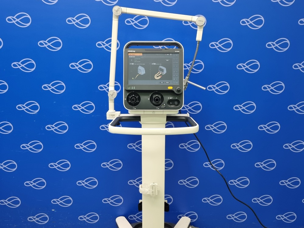 Mindray SV300 Ventilator on Trolley