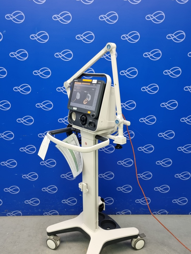 Mindray SV300 Ventilator on Rollstand