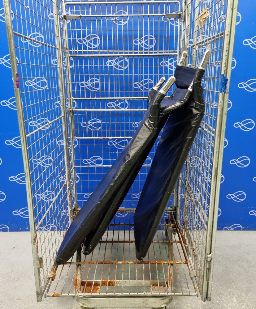 3 x Unmarked Op Table Leg Sections