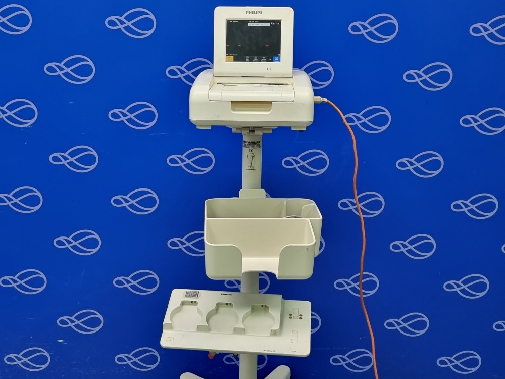 Philips Avalon FM30 Fetal Monitor on Rollstand