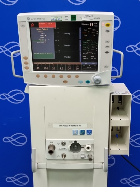 GE Datex Ohmeda Engstrom Carestation Ventilator