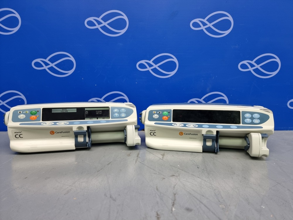 2 x CareFusion Alaris CC Syringe Drivers