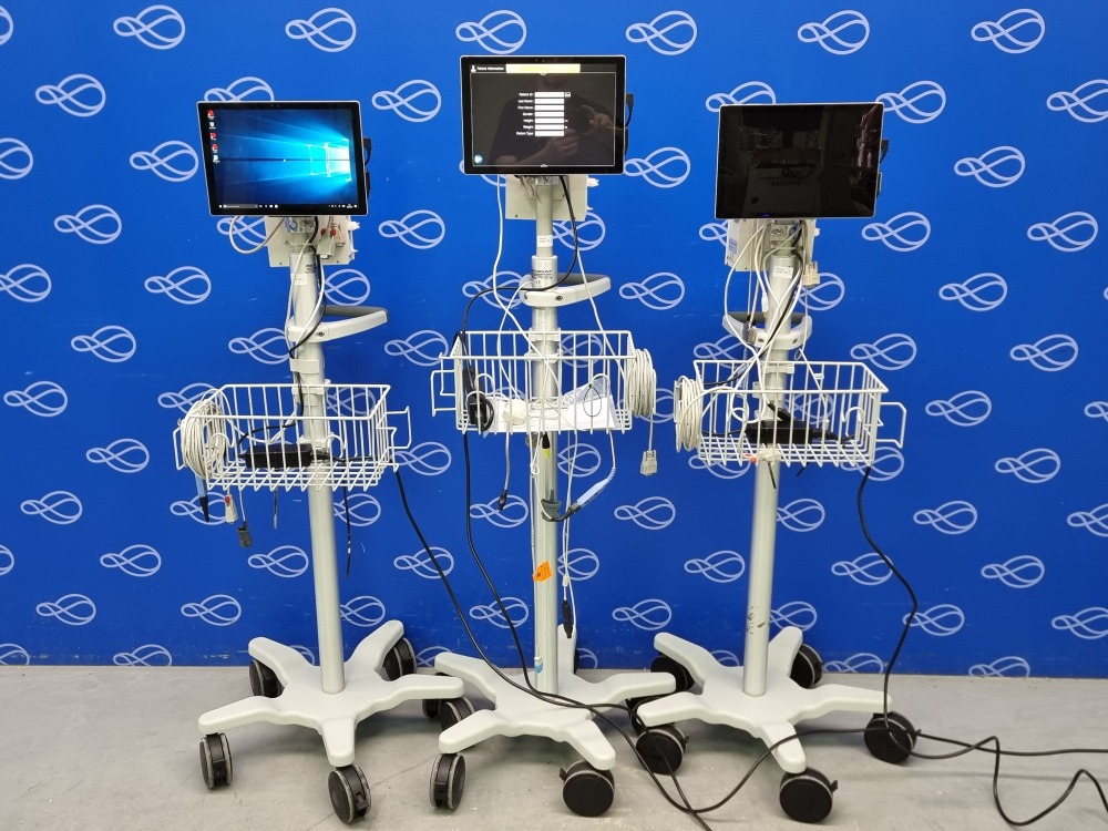 3 x Beacon Caresystem - ICU Ventilator Advisory System on Rollstand