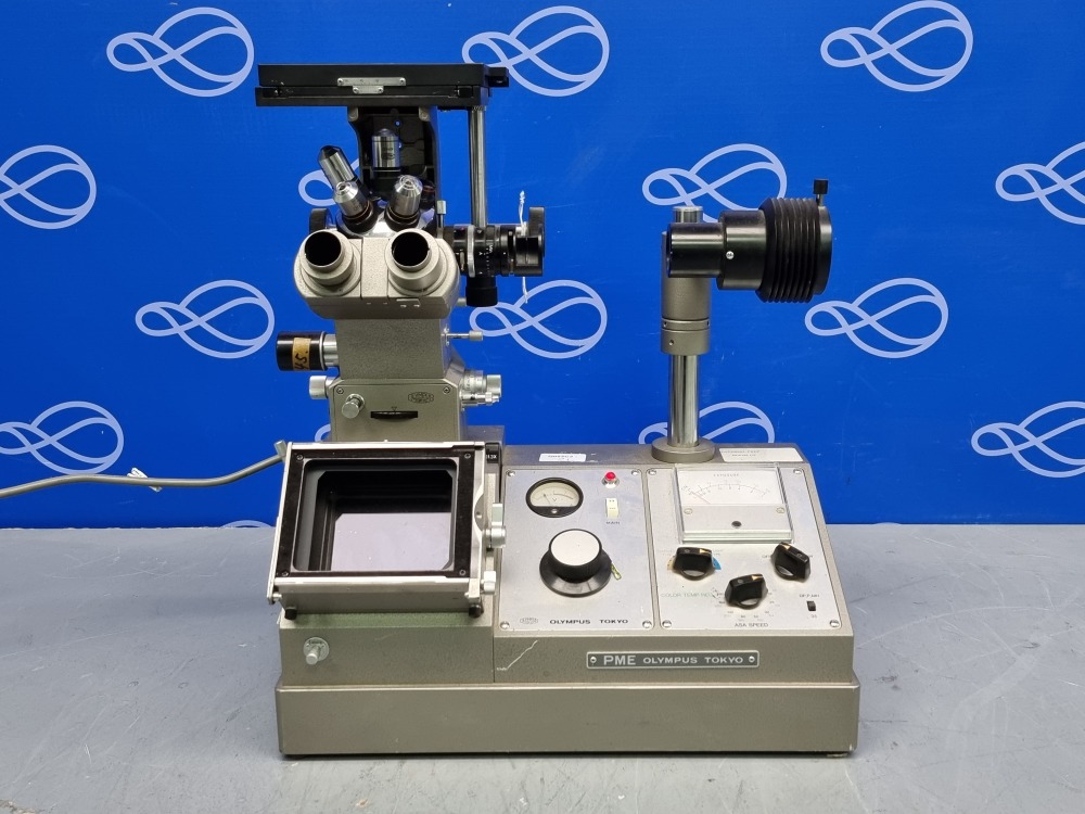 Olympus PME Inverted Benchtop Microscope