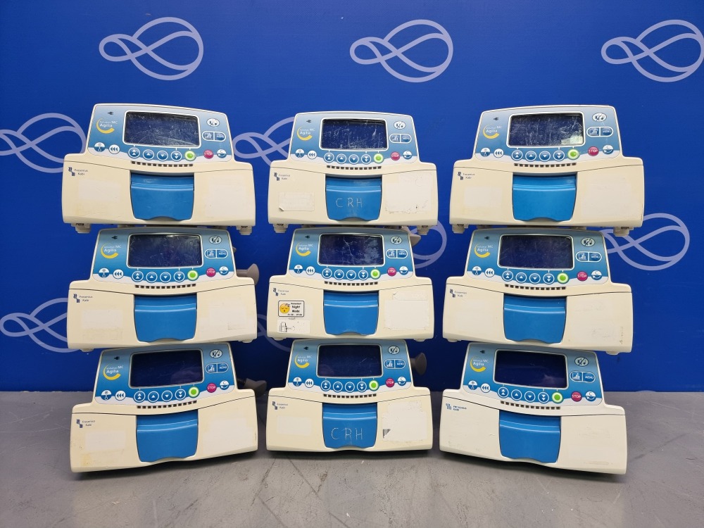 9 x Fresenius Kabi Volumat MC Agilia Infusion Pump