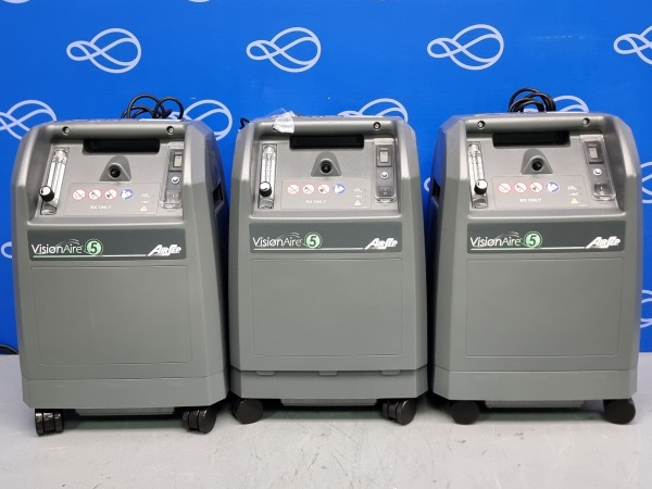 3 x Airsep Visionaire 5 Oxygen Concentrator