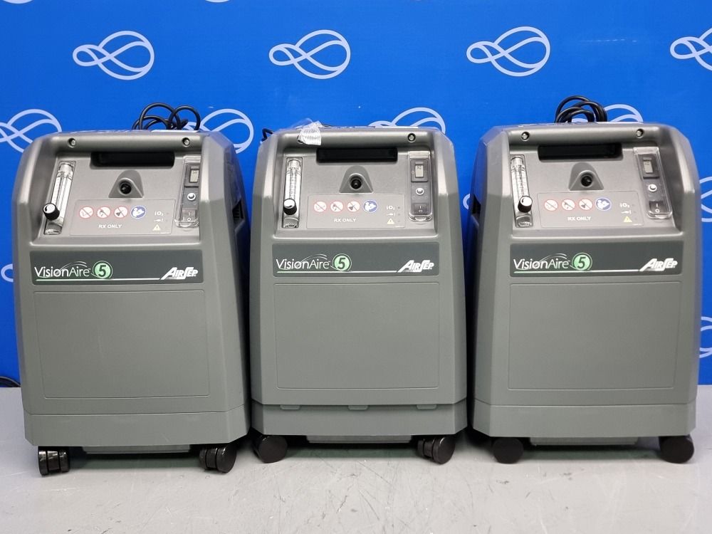 3 x Airsep Visionaire 5 Oxygen Concentrator