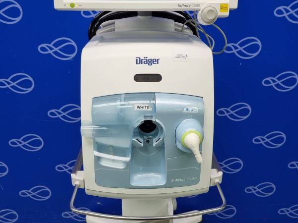 Draeger BabyLog VN500 Ventilator with Infinity C500 Monitor