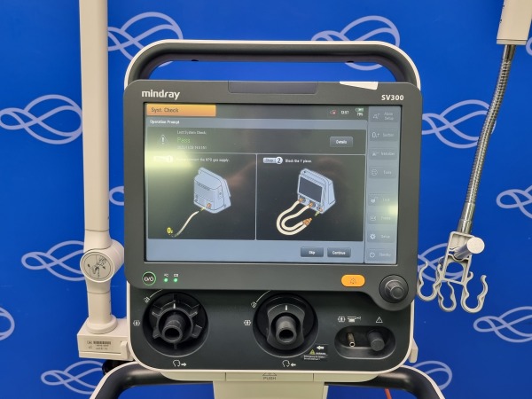 Mindray SV300 Ventilator on Trolley
