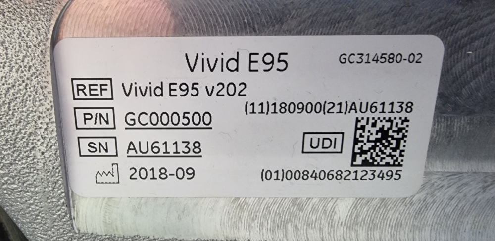 GE Vivid E95 Ultrasound System