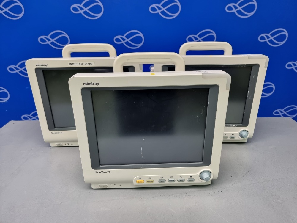 3 x Mindray BeneView T5 Patient Monitor