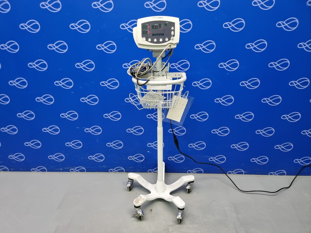 Welch Allyn 53N00 Vital Signs Monitor on Rollstand