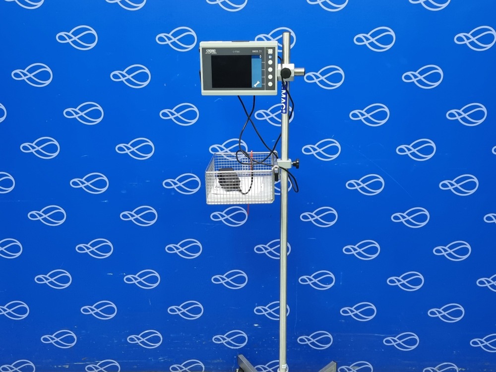 Storz C-Mac 8403 ZX Laryngoscope Video Monitor on Rollstand