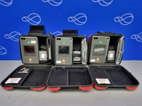 3 x Philips Heartstart FR3 Defibrillator