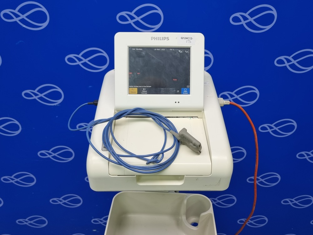Philips Avalon FM30 Fetal Monitor on Rollstand