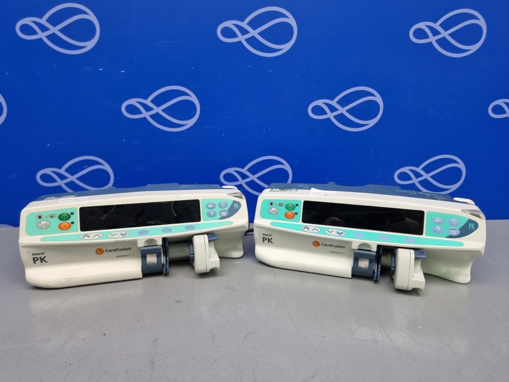 2 x Alaris CareFusion PK Syringe Pump