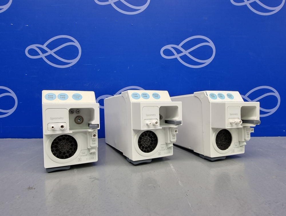 3 x GE E-C0VX-00 Compact Airway Gas Module