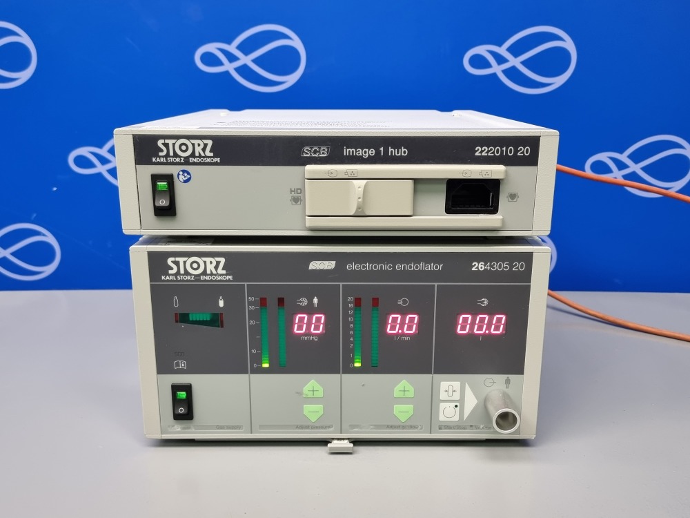 Storz Image 1 Hub Dual Channel Processor 222010 20 and Storz Electronic ...