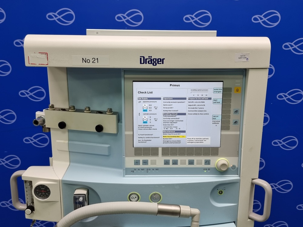 Draeger Primus Infinity Enpowered Anaesthetic Machine