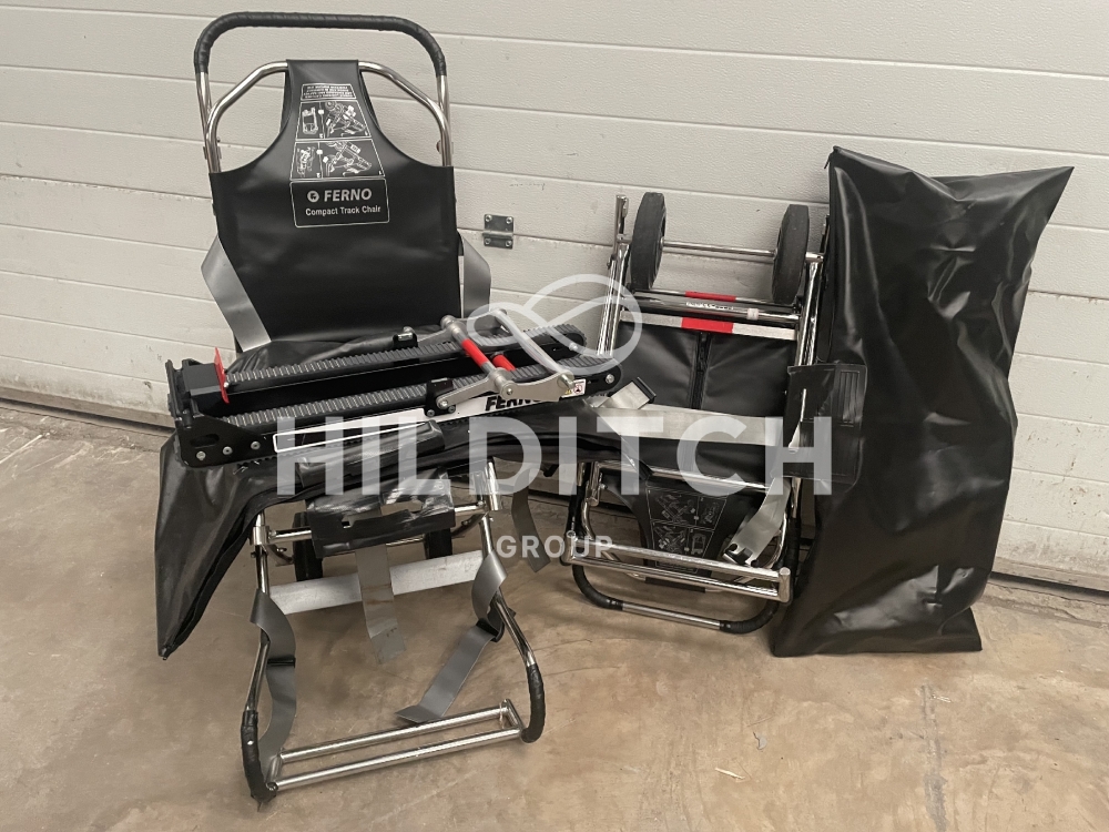 2 x Ferno Compact 2 Track Evacuation Chairs
