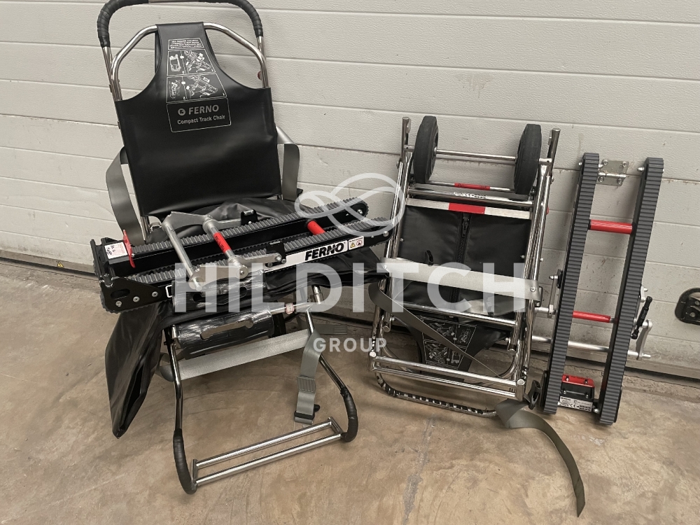2 x Ferno Compact 2 Track Evacuation Chairs