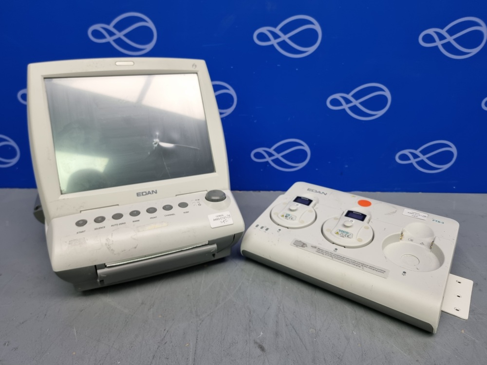 Edan F9 Express Fetal/Maternal Monitor and FTS-3 Fetal Telemetry System