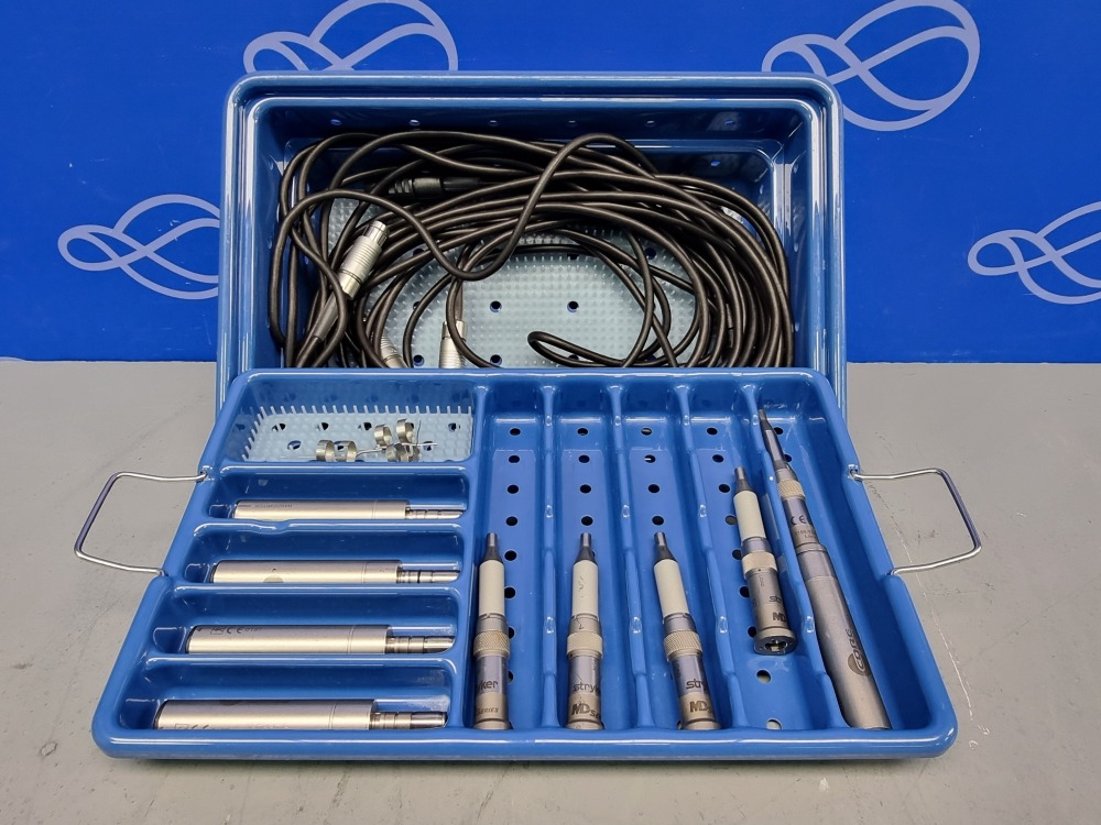 Stryker Dental Drill Set in Sterilisation Case
