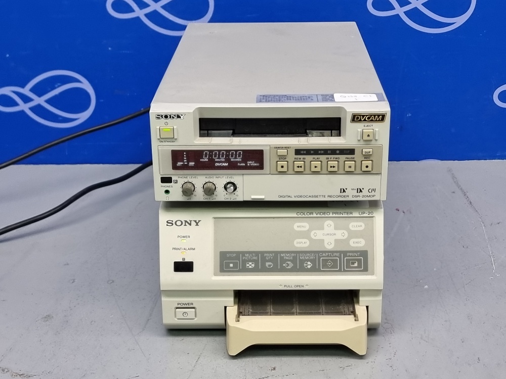 Sony Digital Video Cassette Recorder DSR-20MDP and Sony Colour Video ...