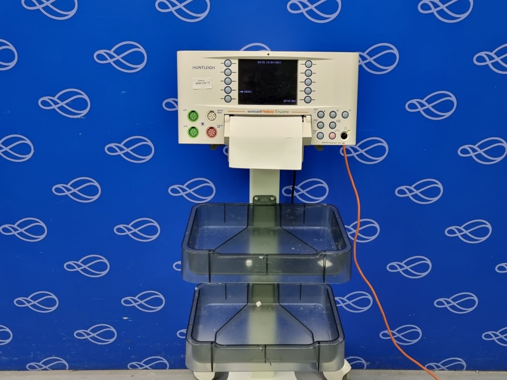Huntleigh Sonicaid FM800 Encore Fetal Monitor on Rollstand