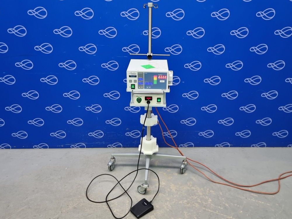 Hologic Aquilex Fluid Control System and Hologic Myosure on Rollstand