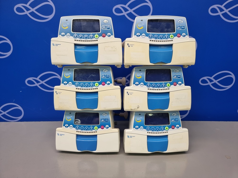 6 x Fresenius Kabi Volumat MC Agilia Infusion Pump
