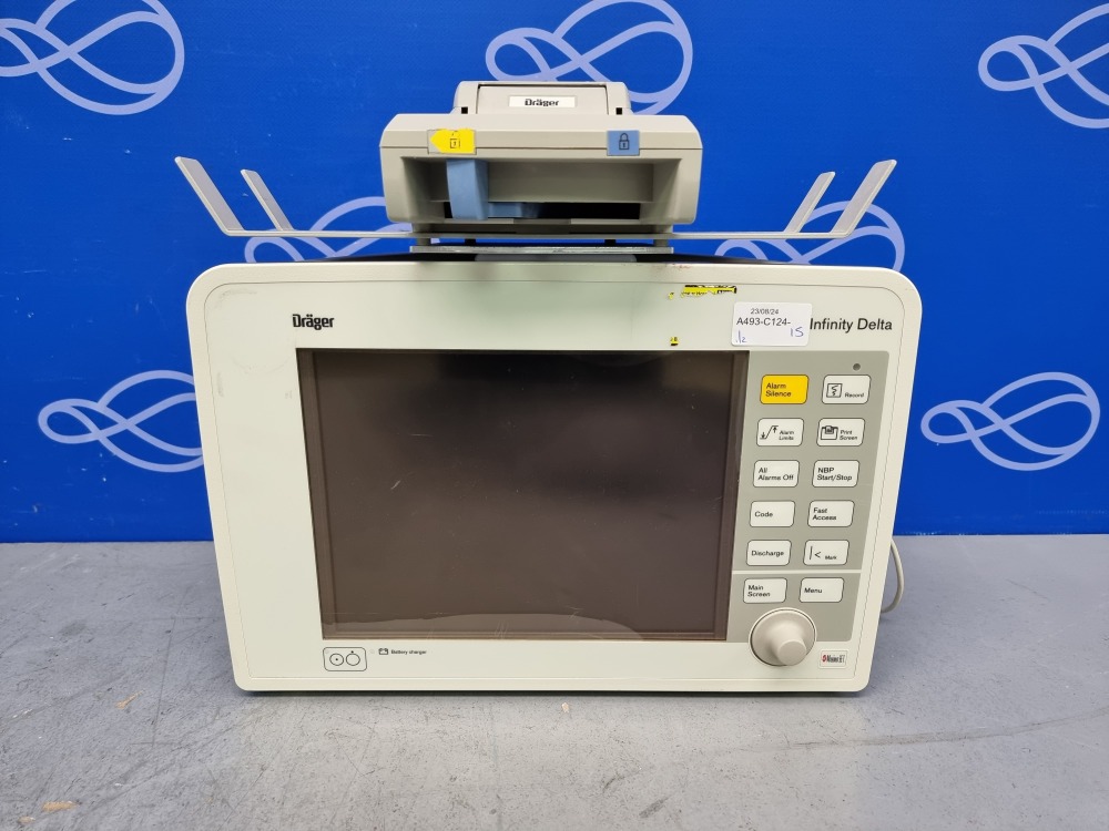 Draeger Infinity Delta Patient Monitor