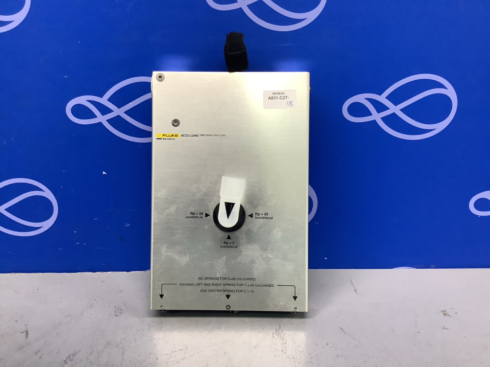 Fluke Biomedical ACCU Lung Precision Test Lung