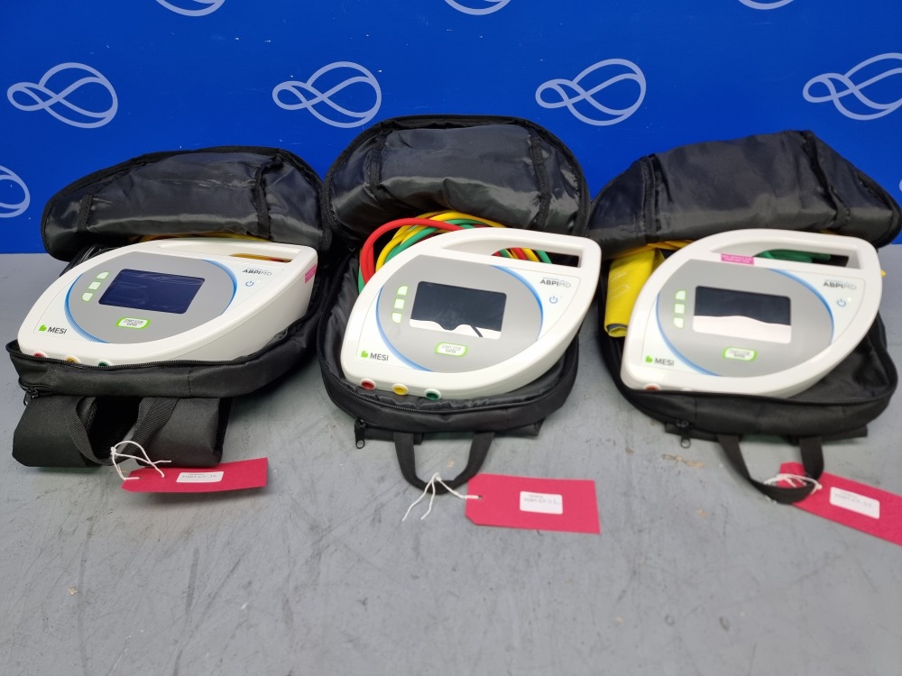 3 x MESI ABPIMD Automated Ankle Brachial Pressure Index Measuring Device
