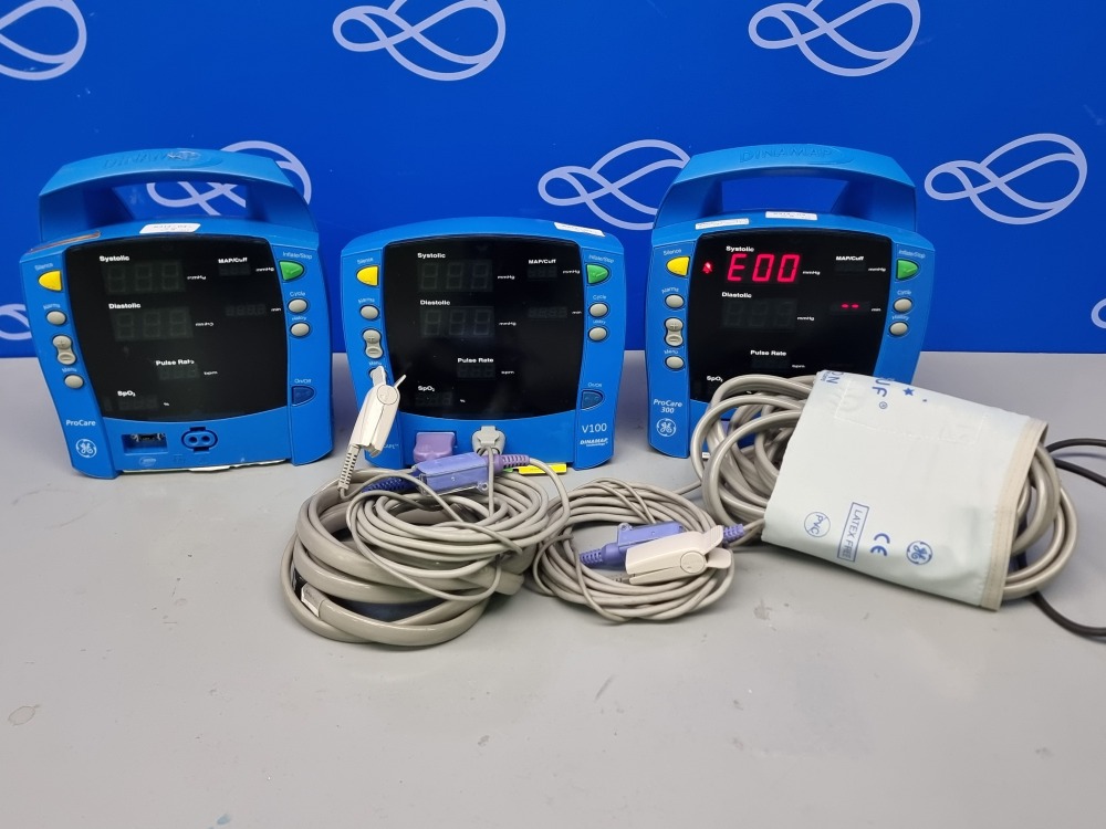 GE Dinamap ProCare Patient Monitor, GE Dinamap Carescape V100 Patient ...