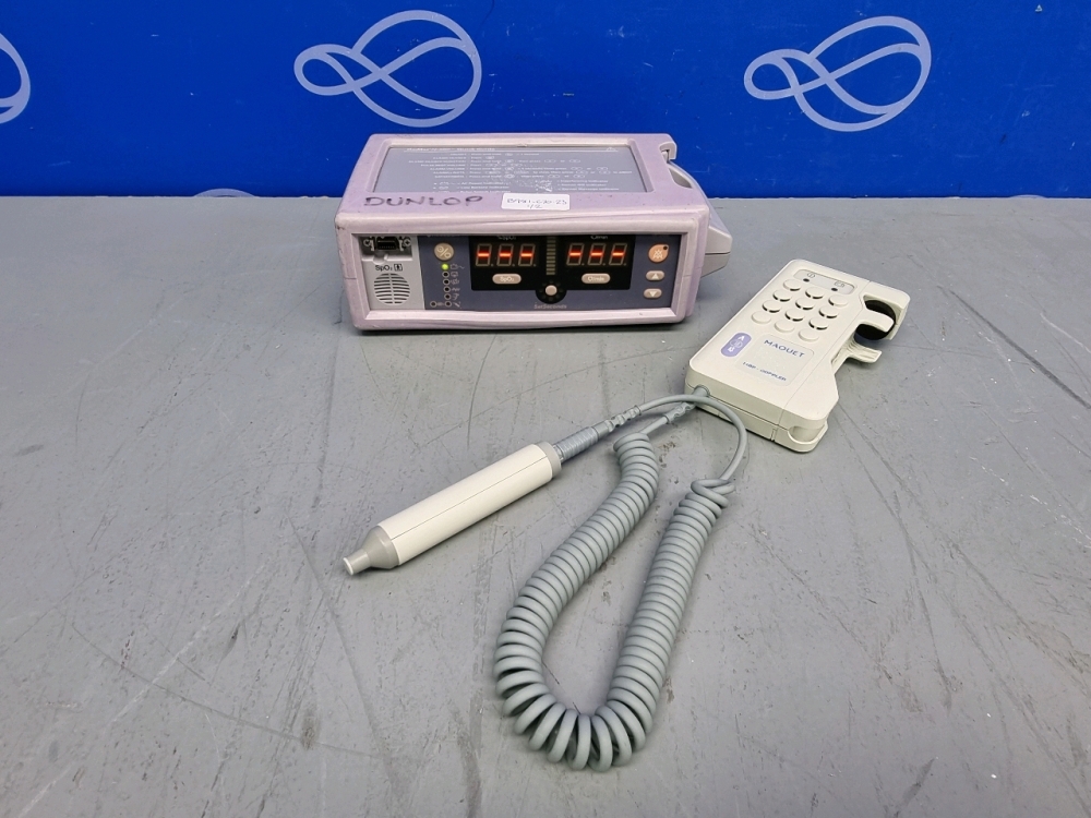 Nellcor N560 Oximax Pulse Oximeter and Maquet IABP-Doppler Unit