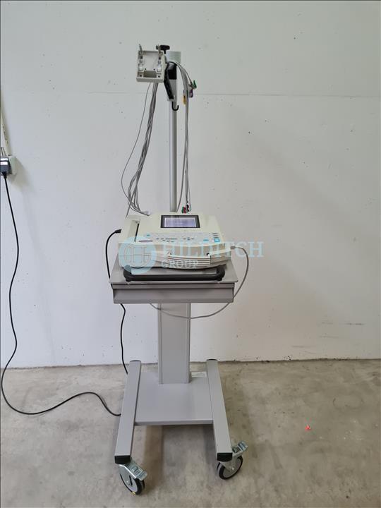 GE MAC 1200 ST ECG Machine On Stand