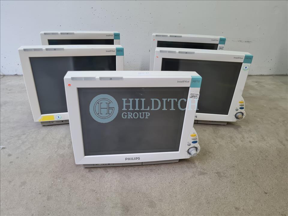 5 x Philips Intellivue MP70 Monitors