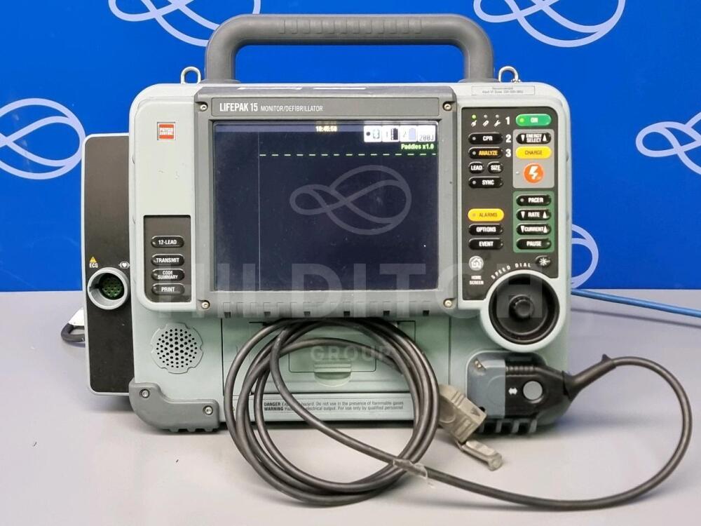 Physio Control LifePak 15 Version 2 Defibrillator