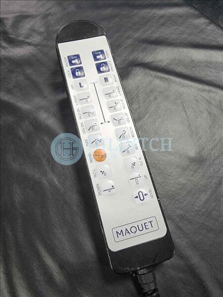 Maquet Alphamaxx Operating Table with Split Leg Positioner Attachments