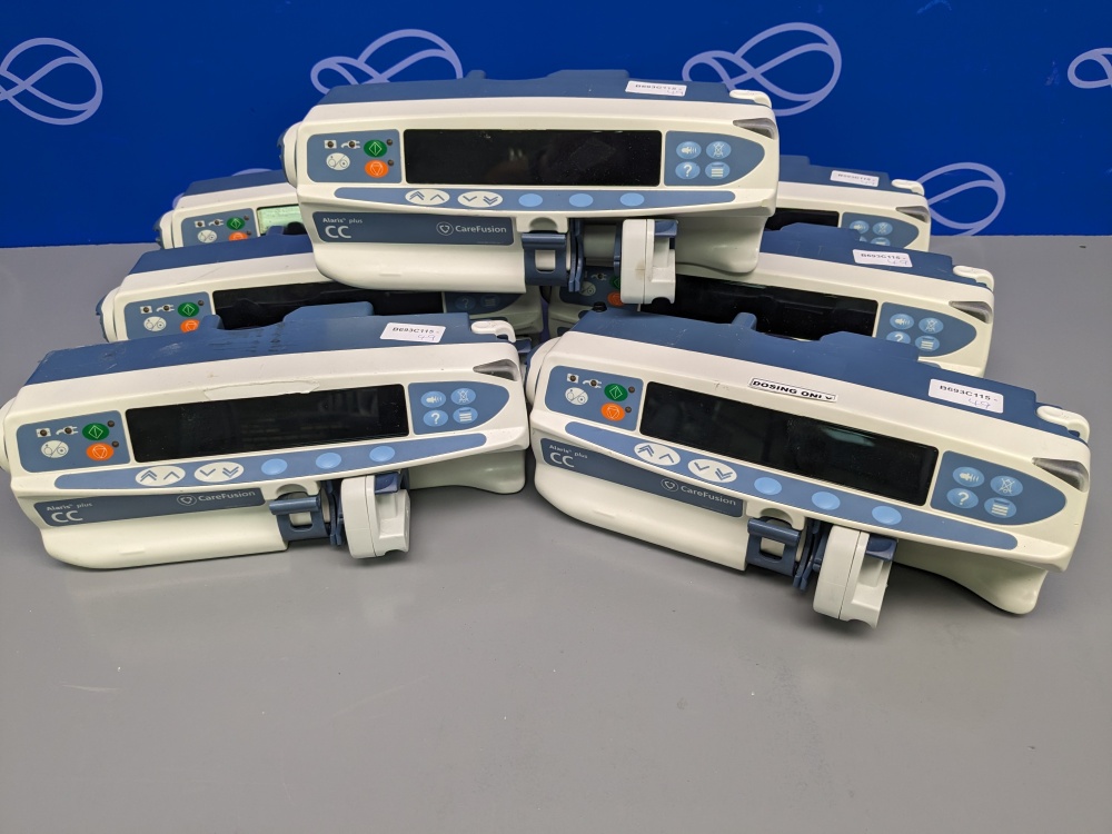 7 x Alaris CC Plus Syringe Pump