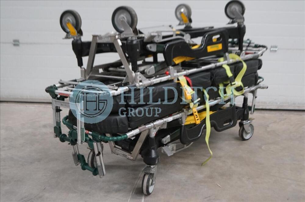 2 x Ferno Pegasus Ambulance Stretchers * Both Hydraulics Work