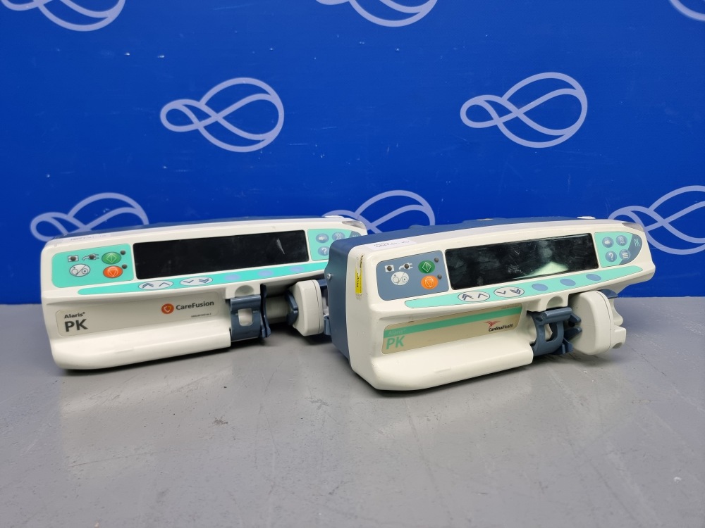 2 x CareFusion Alaris PK Syringe Pump