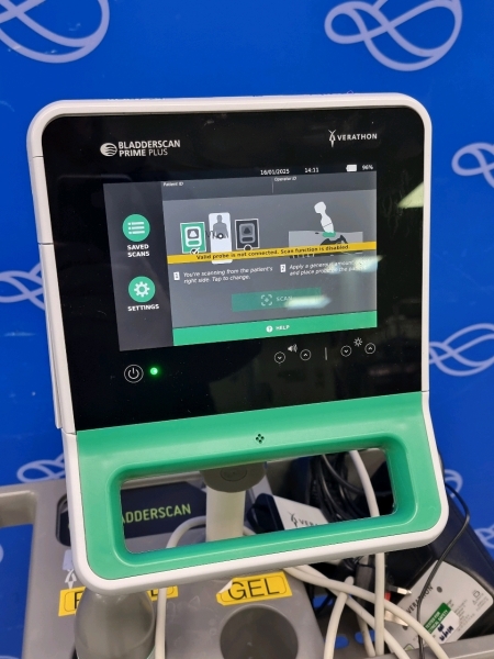 Verathon Bladderscan Prime Plus on Rollstand