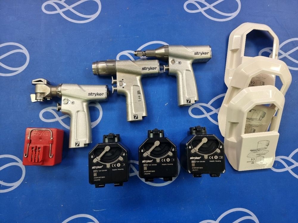 Stryker System 7 Surgical Handpiece Set