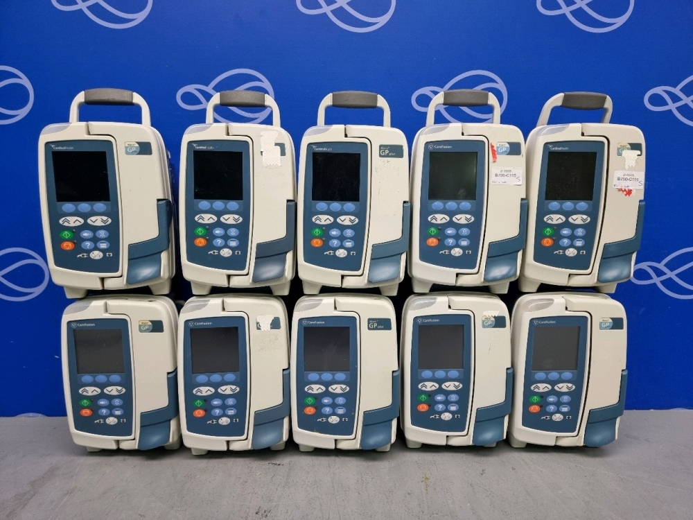 10 x Assorted Alaris GP Plus Infusion Pump