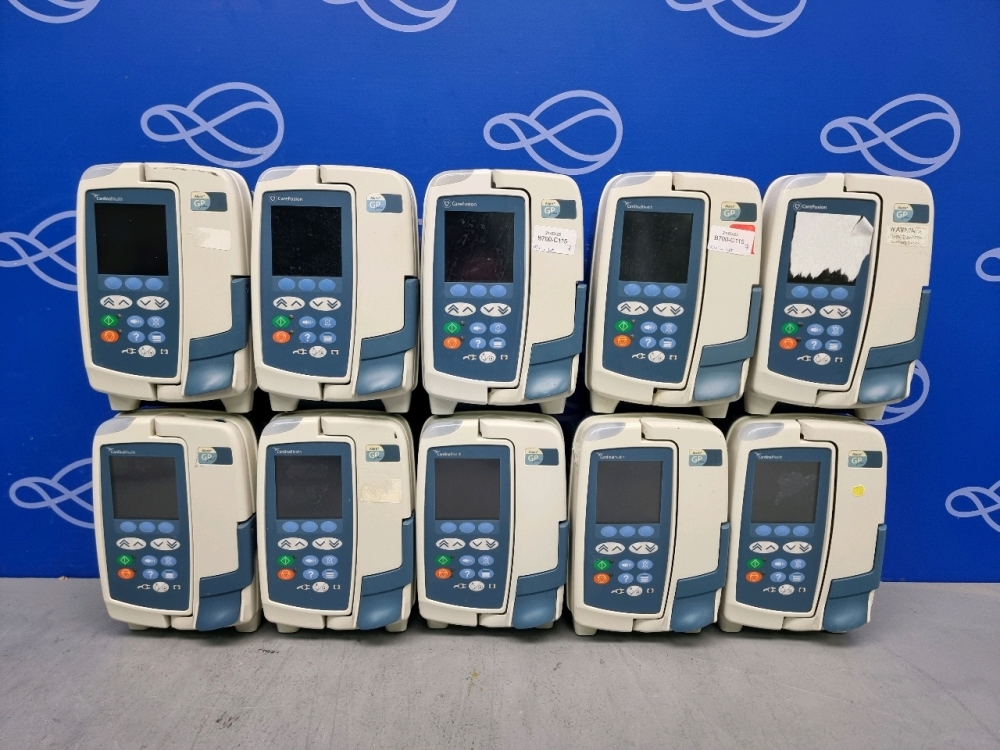 10 x Assorted Alaris GP Plus Infusion Pump